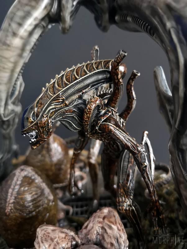 Alien Queen Diorama Repaint by Michael Ludwig - Xenomorphine