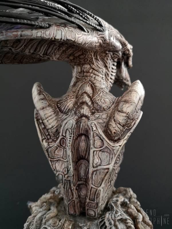 Predalien Concept Bust by Jim Lawrence - The Black Session - Xenomorphine